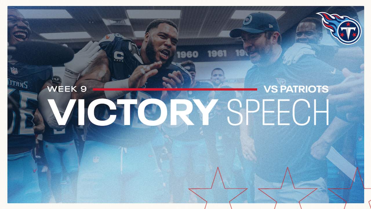 Overtime Win Over the Patriots | Victory Speech
