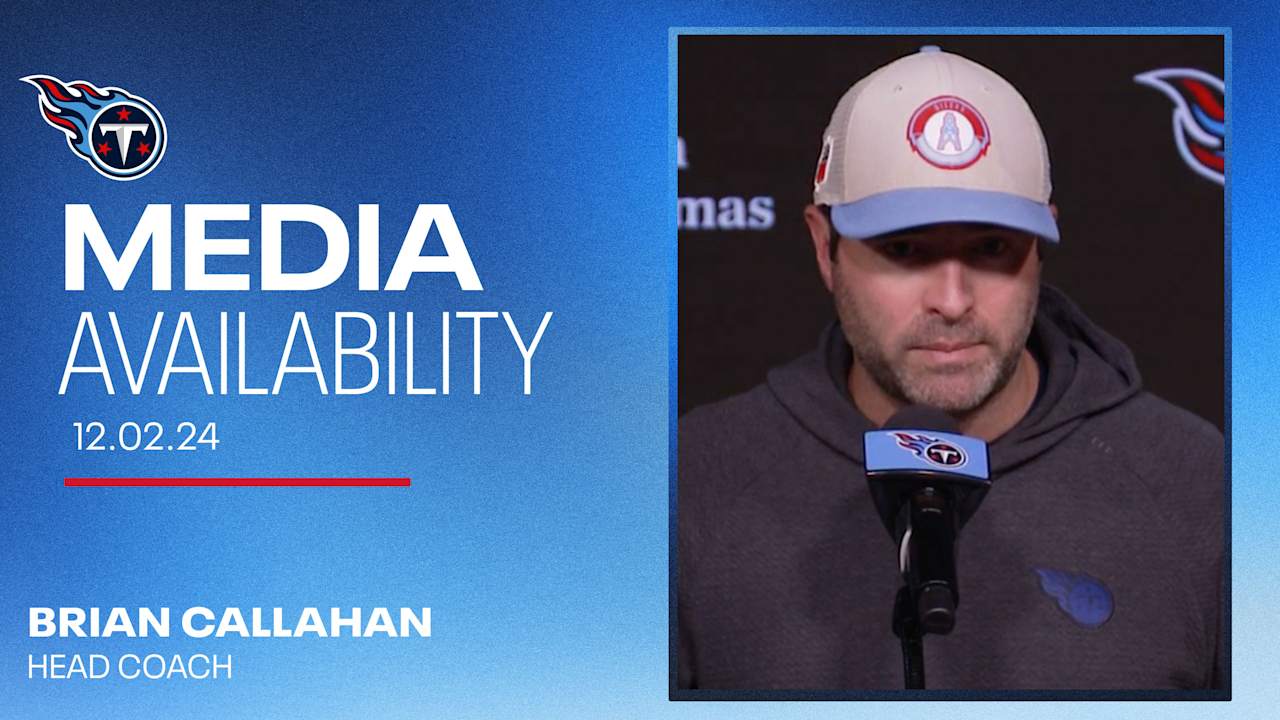 Brian Callahan Media Availability | Have to Do Better at Stacking ...