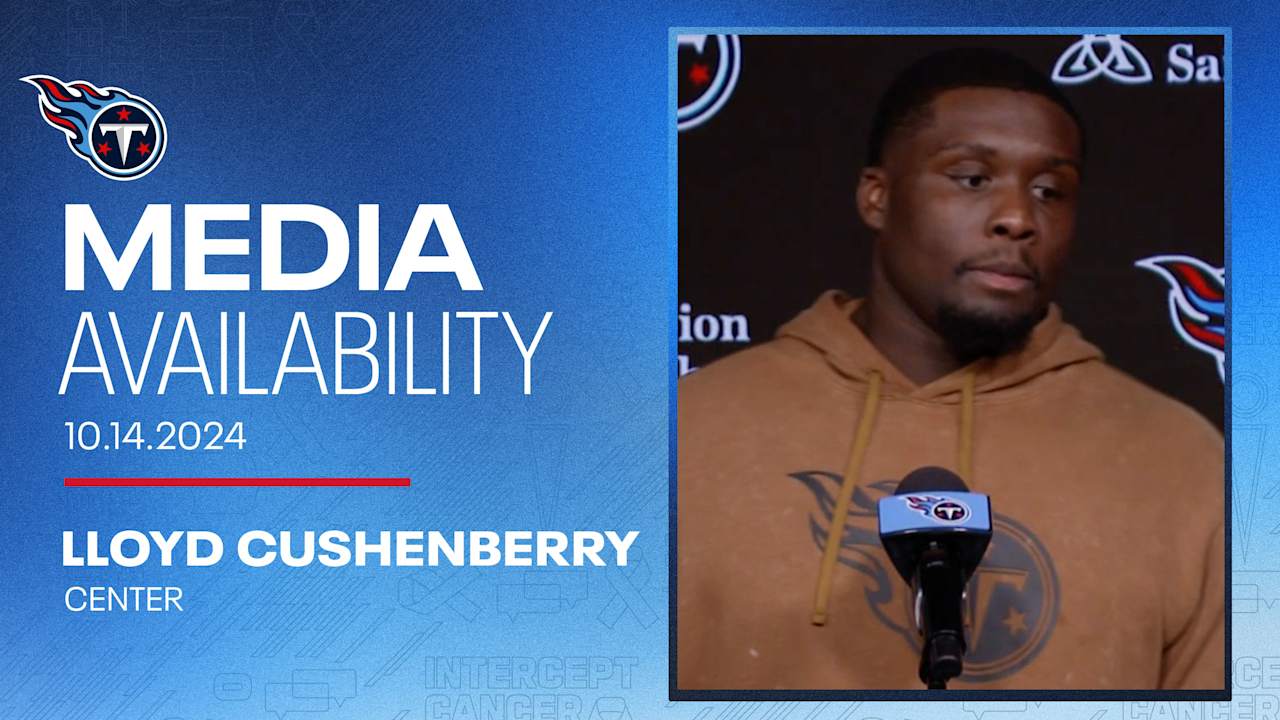It's Our Job to Make Things Happen | Lloyd Cushenberry Media Availability
