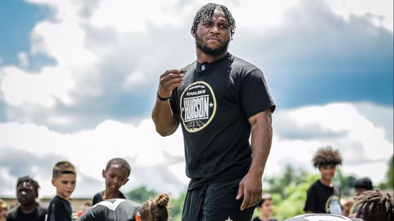 Photos: Khaleke Hudson hosts third annual youth football camp in ...