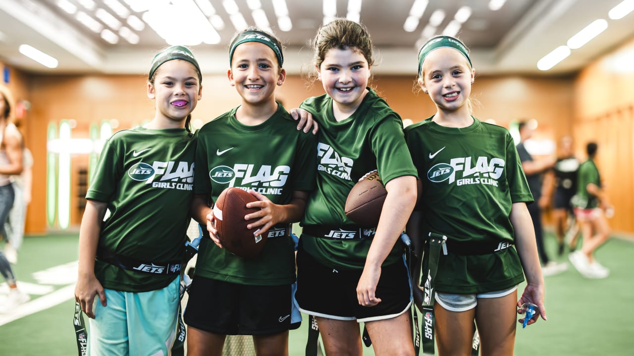 Gallery | Jets Host Youth Girls Flag Clinic at MetLife Stadium