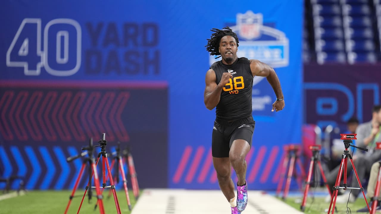 Jalen Royals Runs Official 4.42-Second 40-Yard Dash at 2025 NFL Combine