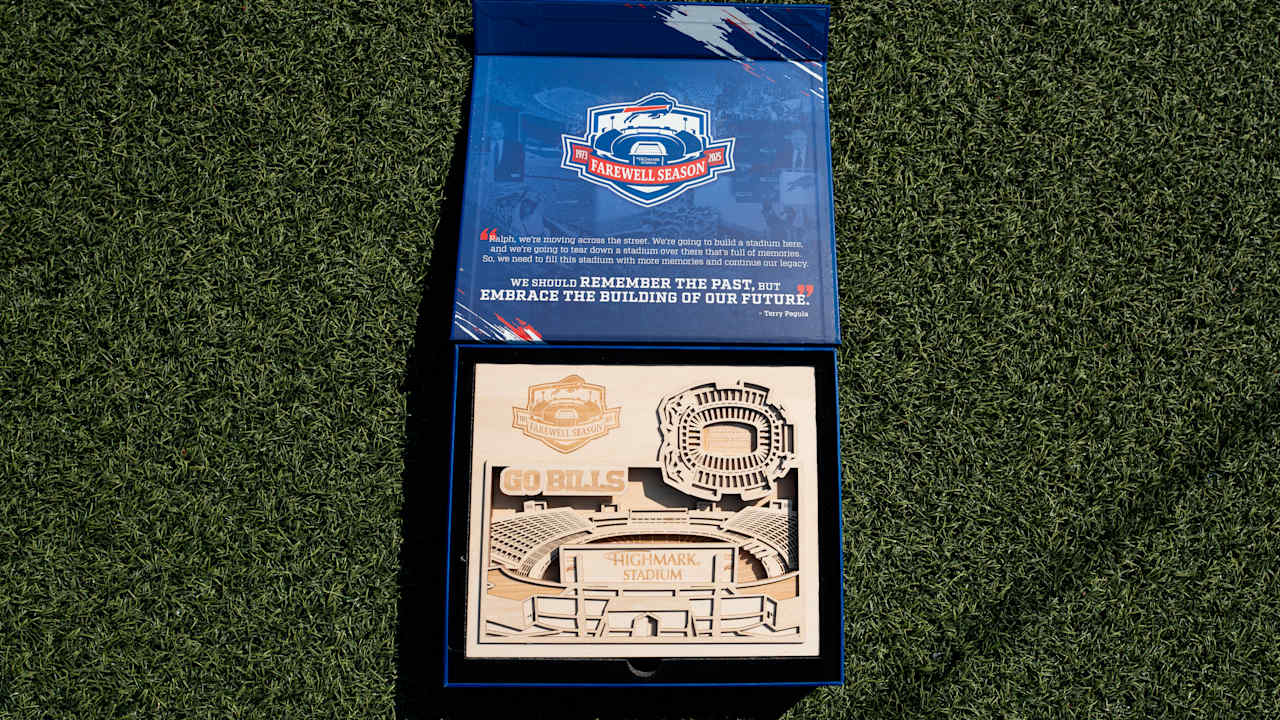 Bills Season Ticket Members to receive wooden replica of Highmark ...