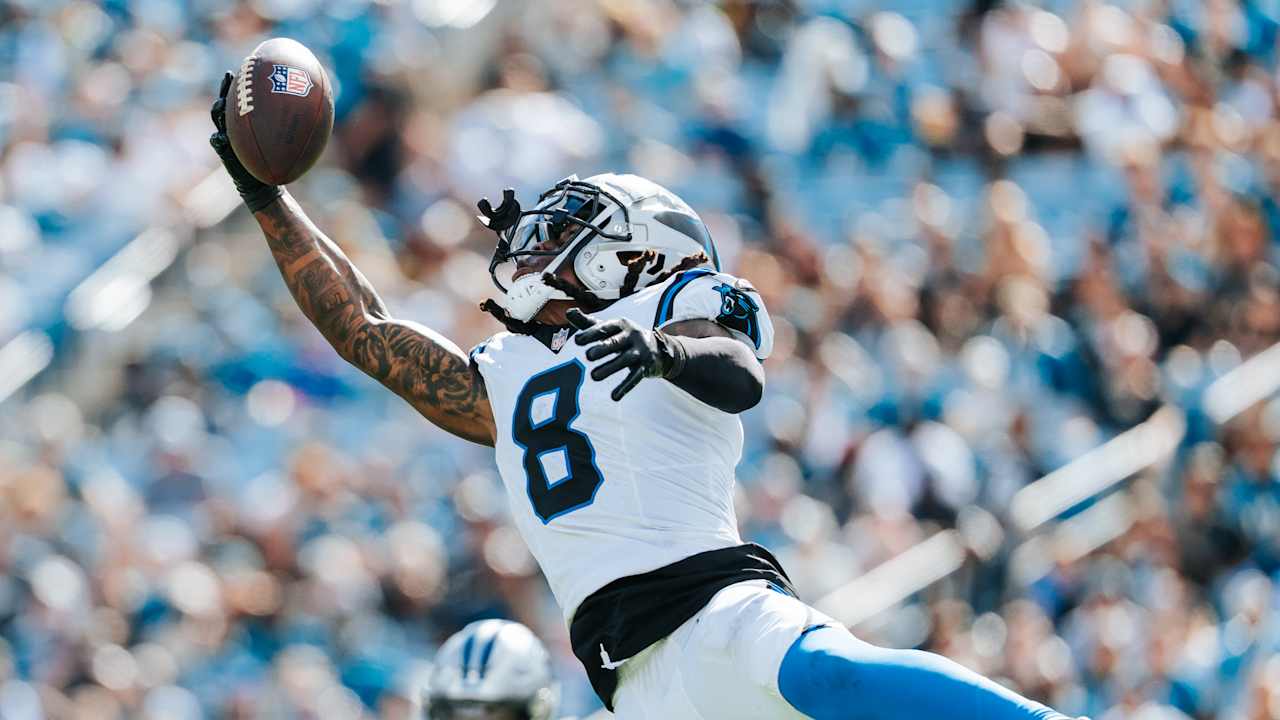 Play of the Day: Jaycee Horn pulls in acrobatic interception