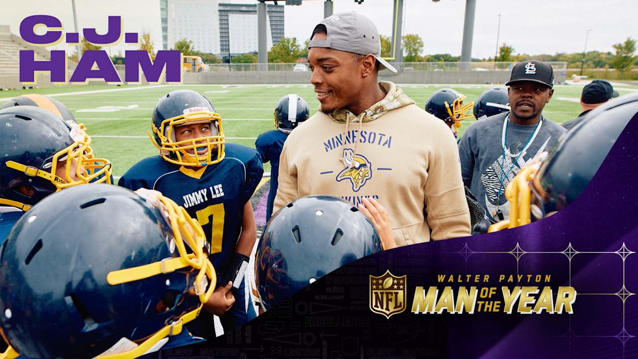 Vikings Nominate C.J. Ham for 2024 Walter Payton Man of the Year Award