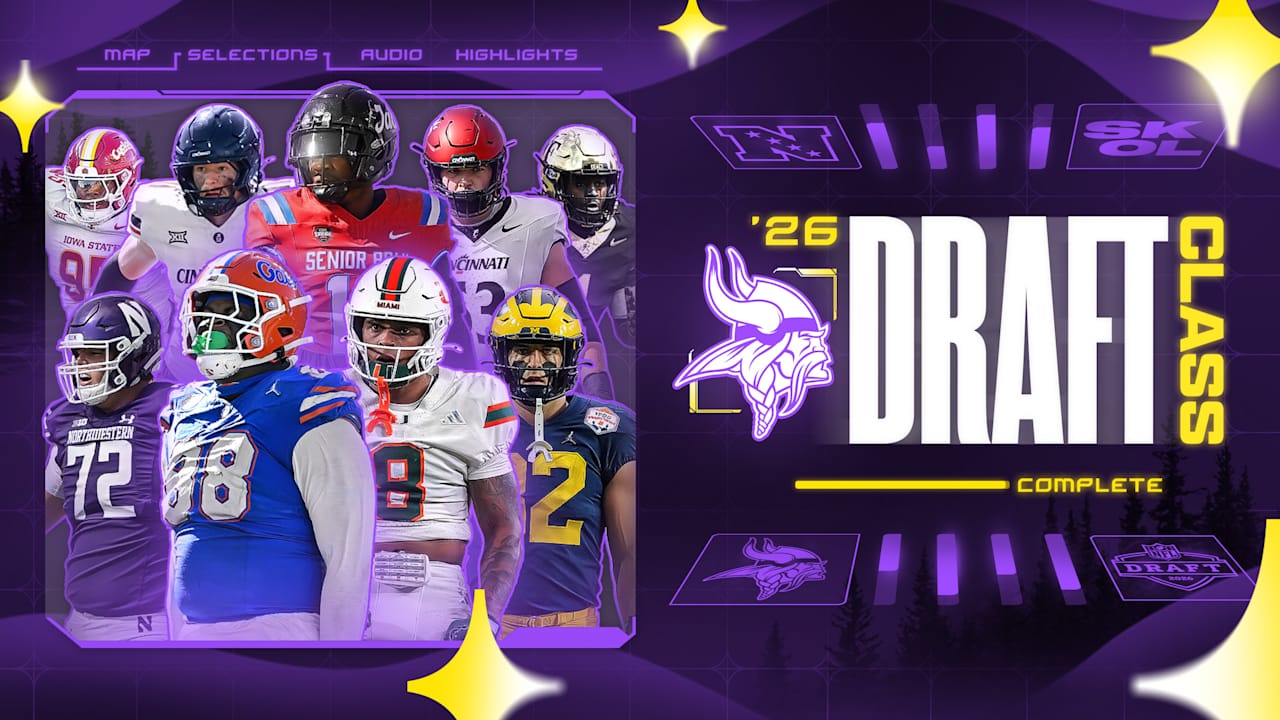 Minnesota Vikings 2026 NFL Draft Picks