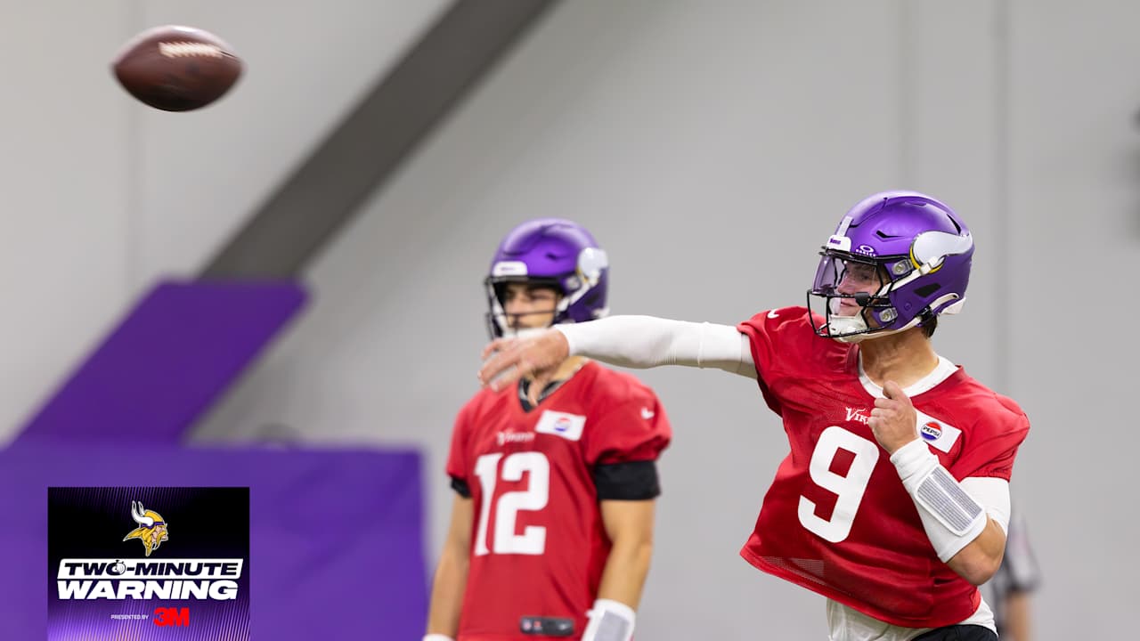 Two Minute Warning: Vikings Coaches and Players Preview The Detroit ...