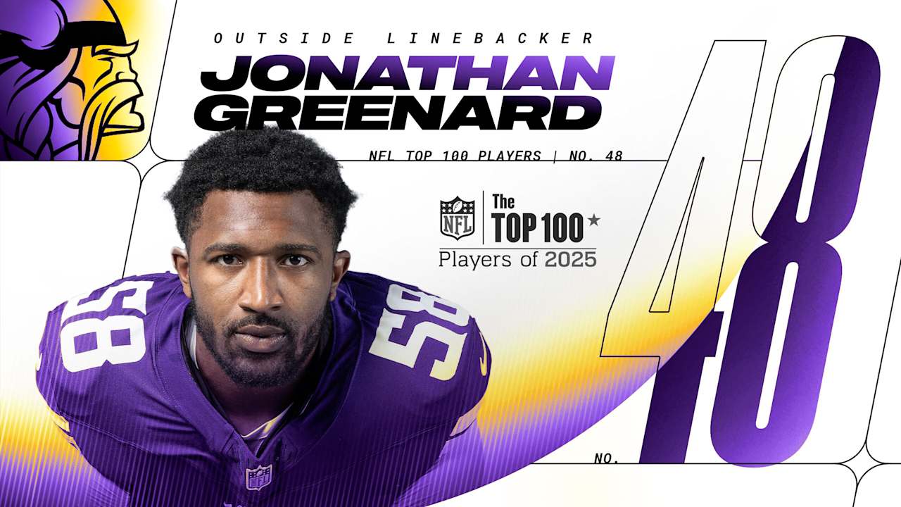 Jonathan Greenard Ranked No. 48 on NFL’s Top 100 of 2025