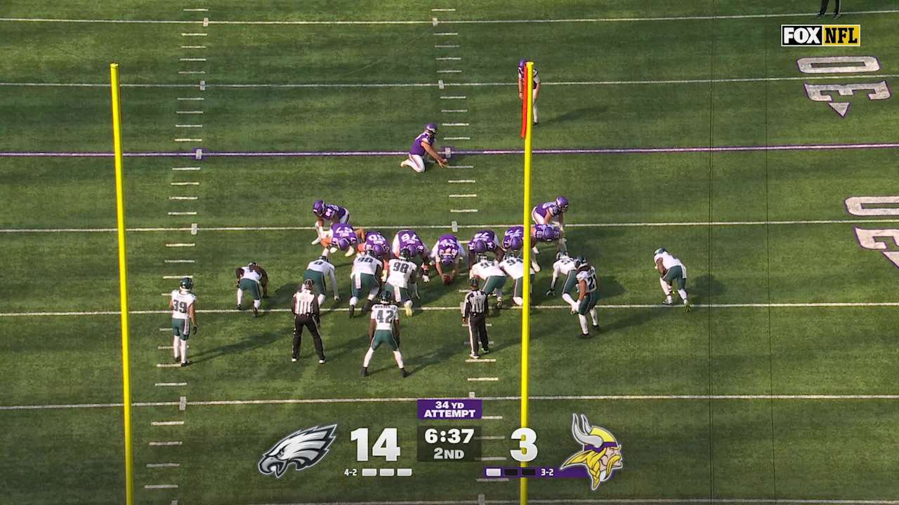 Will Reichard Hits His Second FG of The First Half