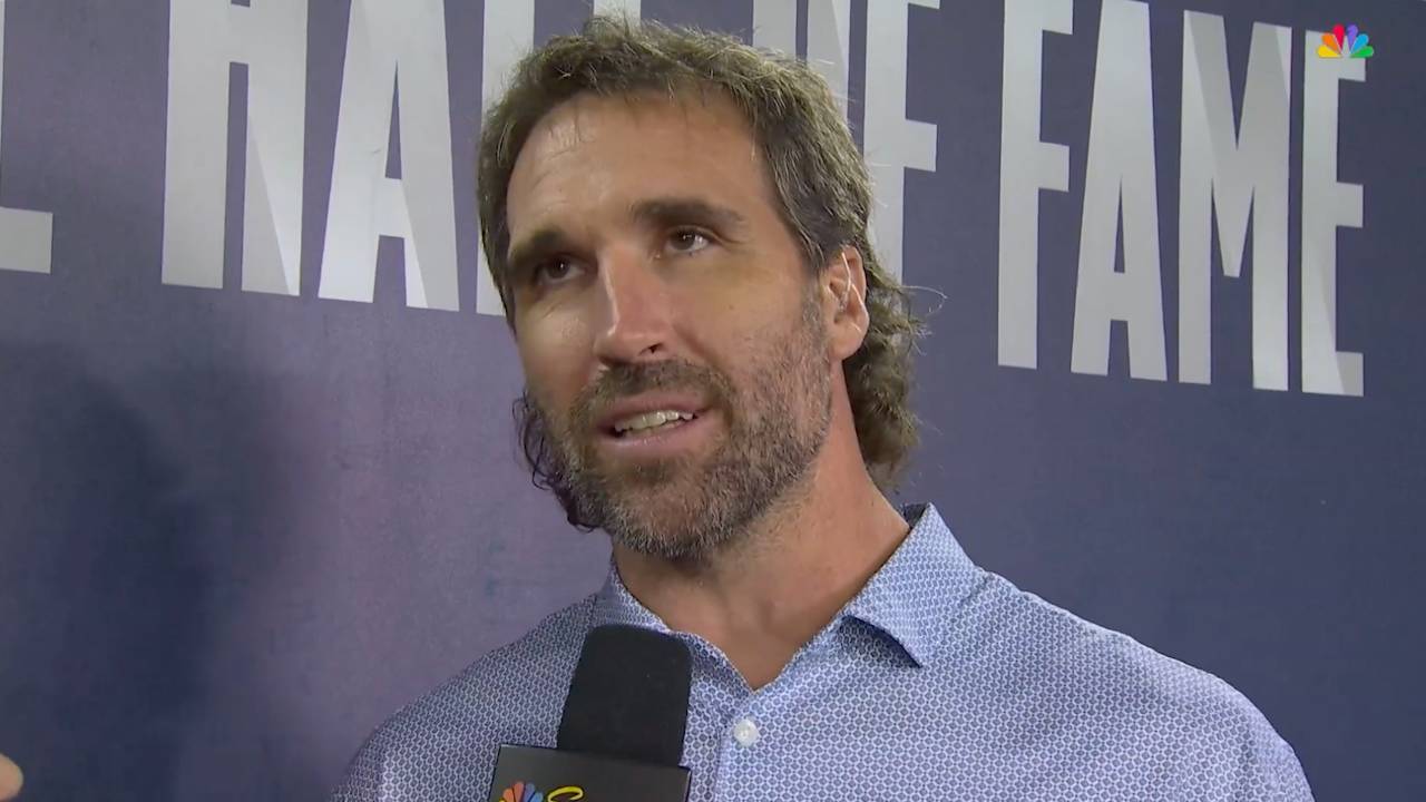 Jared Allen Discusses Hall of Fame Induction from Sideline of Hall of ...