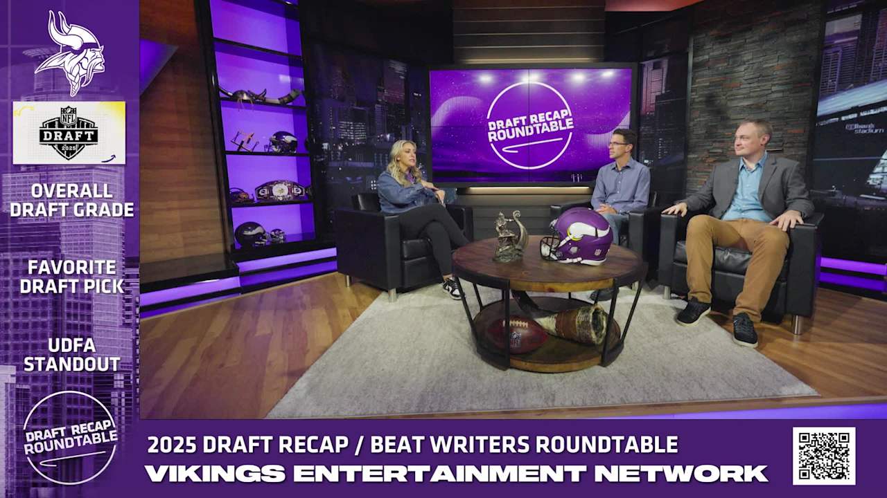 Vikings 2025 NFL Draft Class, Overall Draft Grades, Top Undrafted Free ...