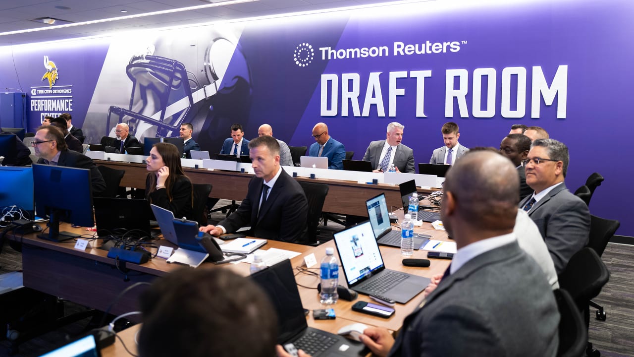 Inside Look at the Vikings 2024 Draft Room