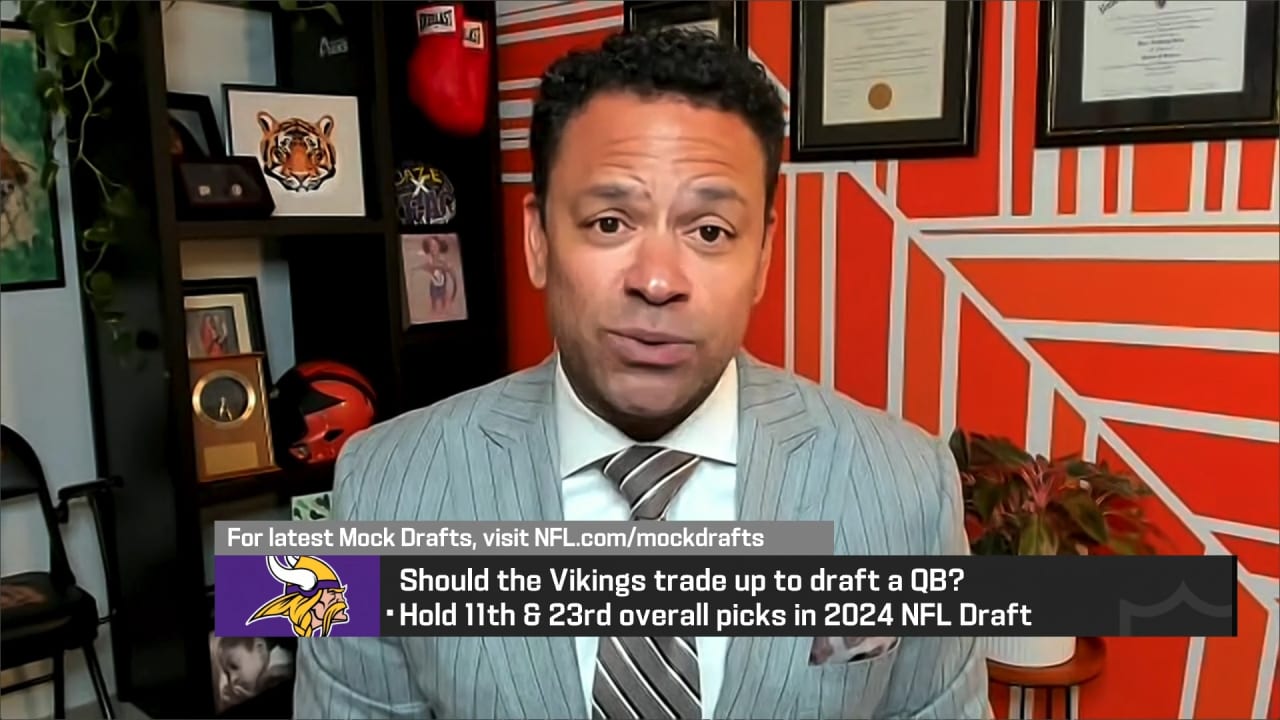 Ross: If I Were Vikings, I Would Not Trade Up Into Top 5 | NFL Total Access