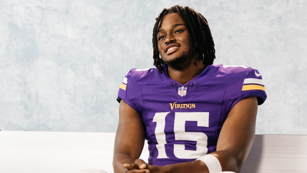 Behind-The-Scenes with Dallas Turner at the NFLPA Rookie Premiere