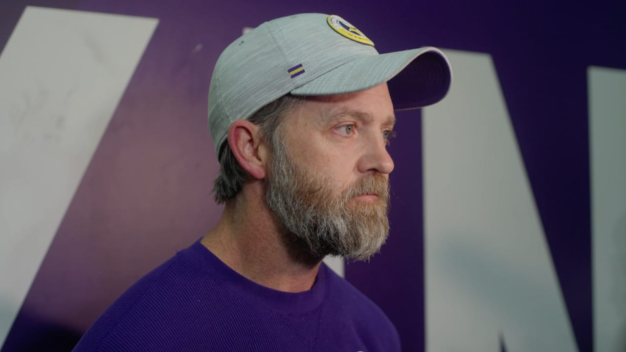 Wes Phillips Addresses The Media Following Tuesday's Walk Thru Practice