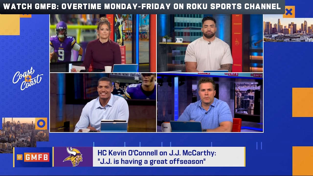 GMFB OT: Reacting To Kevin O'Connell's Comments on J.J. McCarthy