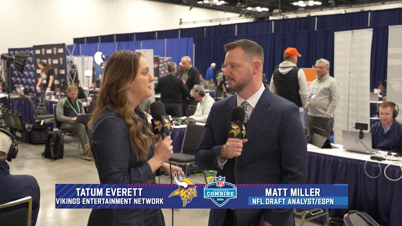 Matt Miller Talks First Round Predictions for Vikings, Top Defensive ...