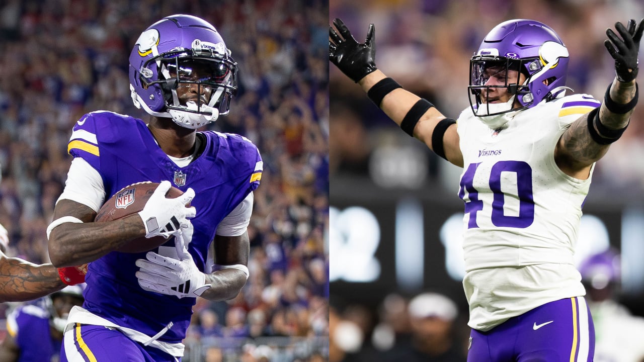 Jordan Addison & Ivan Pace Jr. Named to 2023 All-Rookie Team