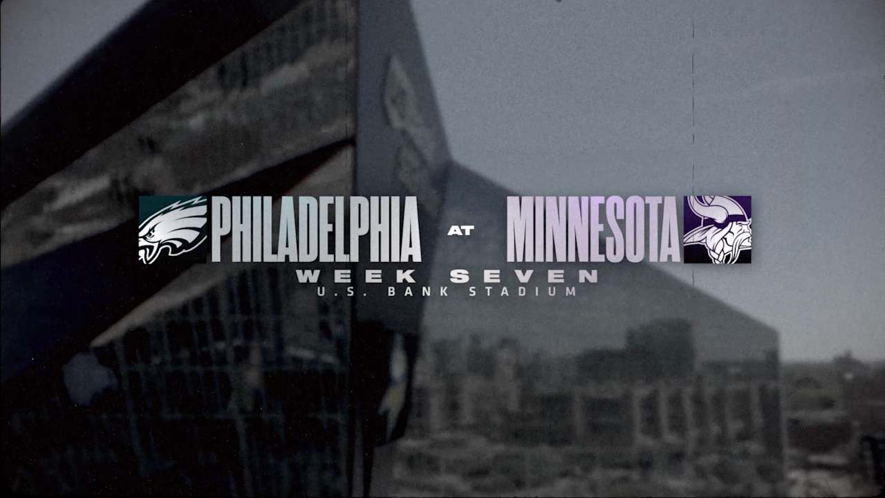 Vikings vs. Eagles Week 7 Game Trailer