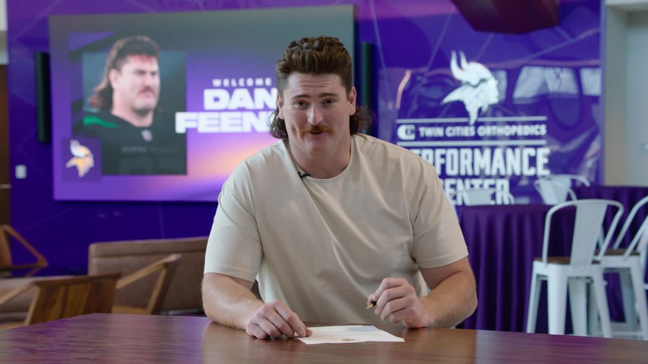 Dan Feeney Officially Becomes A Viking