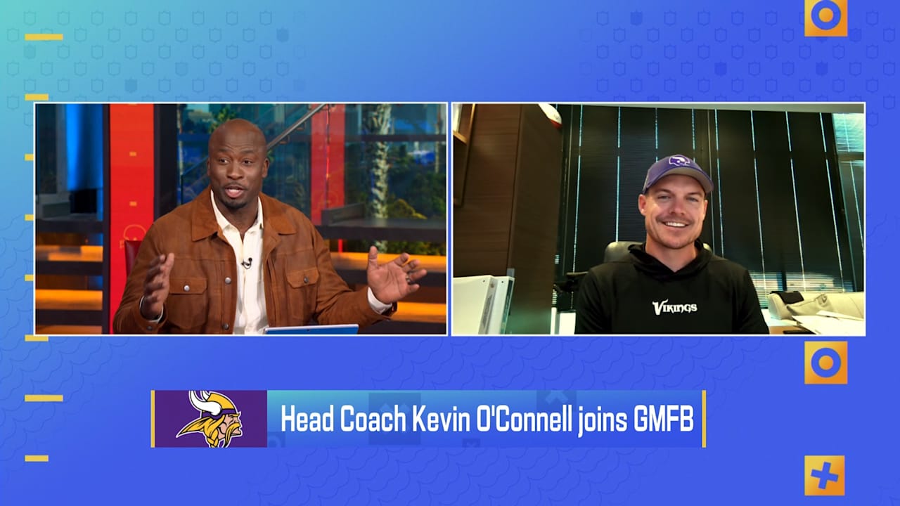 Kevin O'Connell Joins 'GMFB' To Talk Team's 5-0 Start, Sunday's Game vs ...