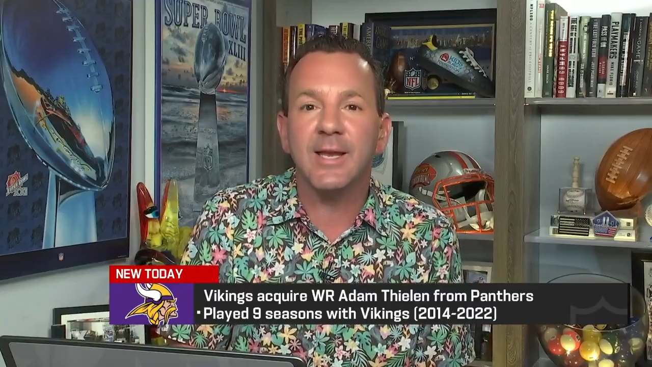 Rapoport: Vikings Bring Adam Thielen Back To Minnesota