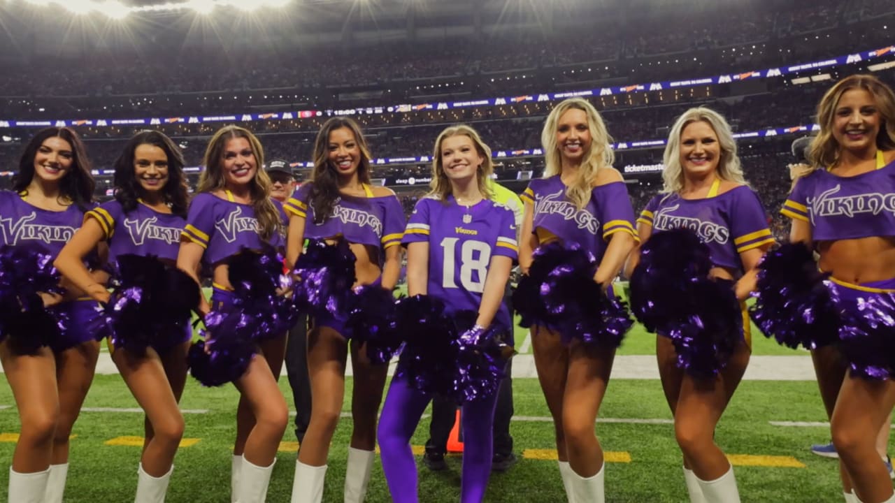 Sylvia's Cheerful Comeback: Minnesota Vikings Cheerleaders Join Forces With Make-A-Wish To ...