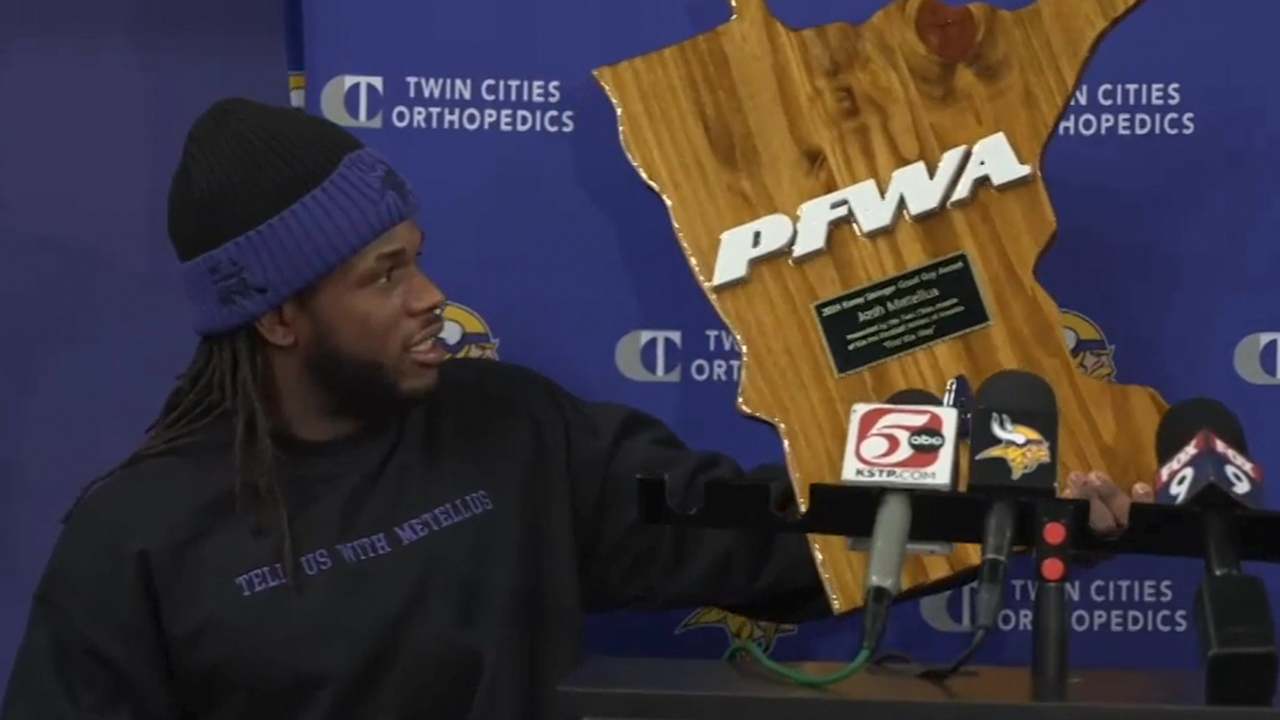 Josh Metellus Named 2024 Korey Stringer Media Good Guy