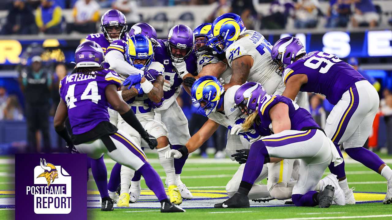 Vikings Postgame Report: The Vikings Fall To The Rams 30-20 On TNF ...