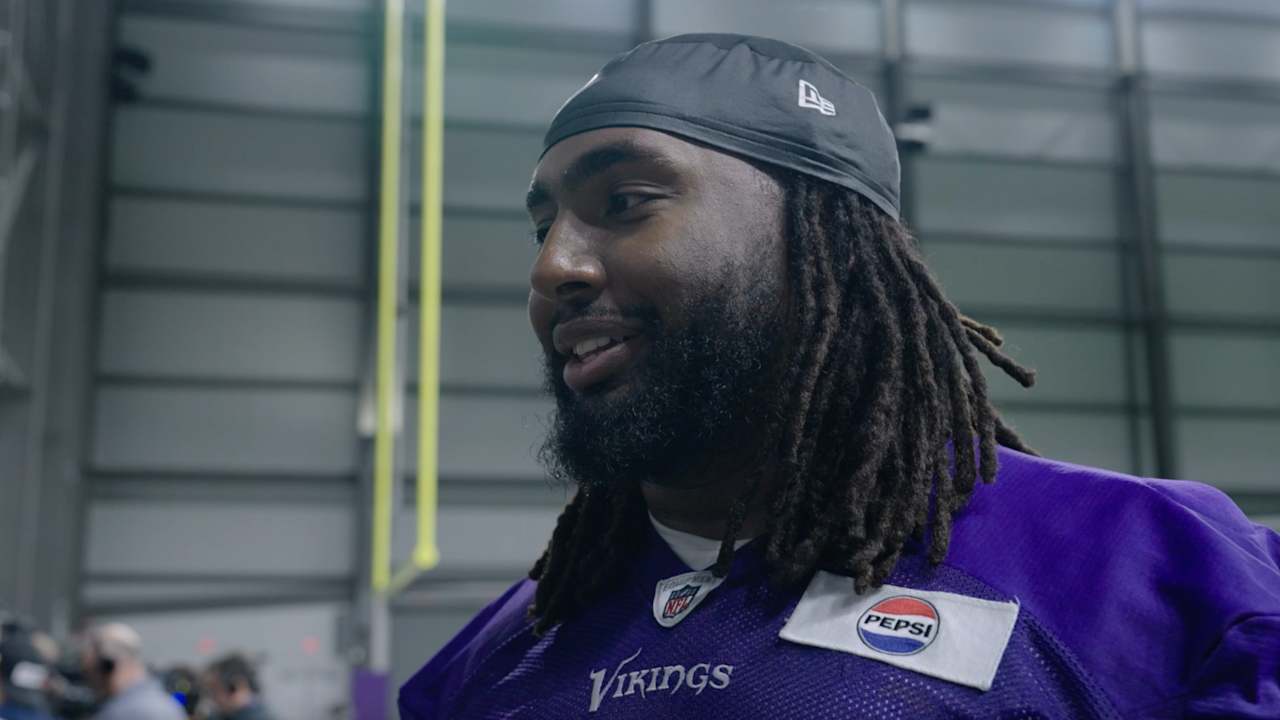 Donovan Jackson Talks Vikings OTAs Practices, Working With & Learning ...