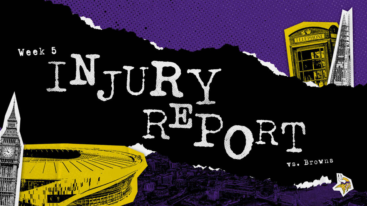 Final Vikings vs. Browns Injury Report for Week 5 of 2025