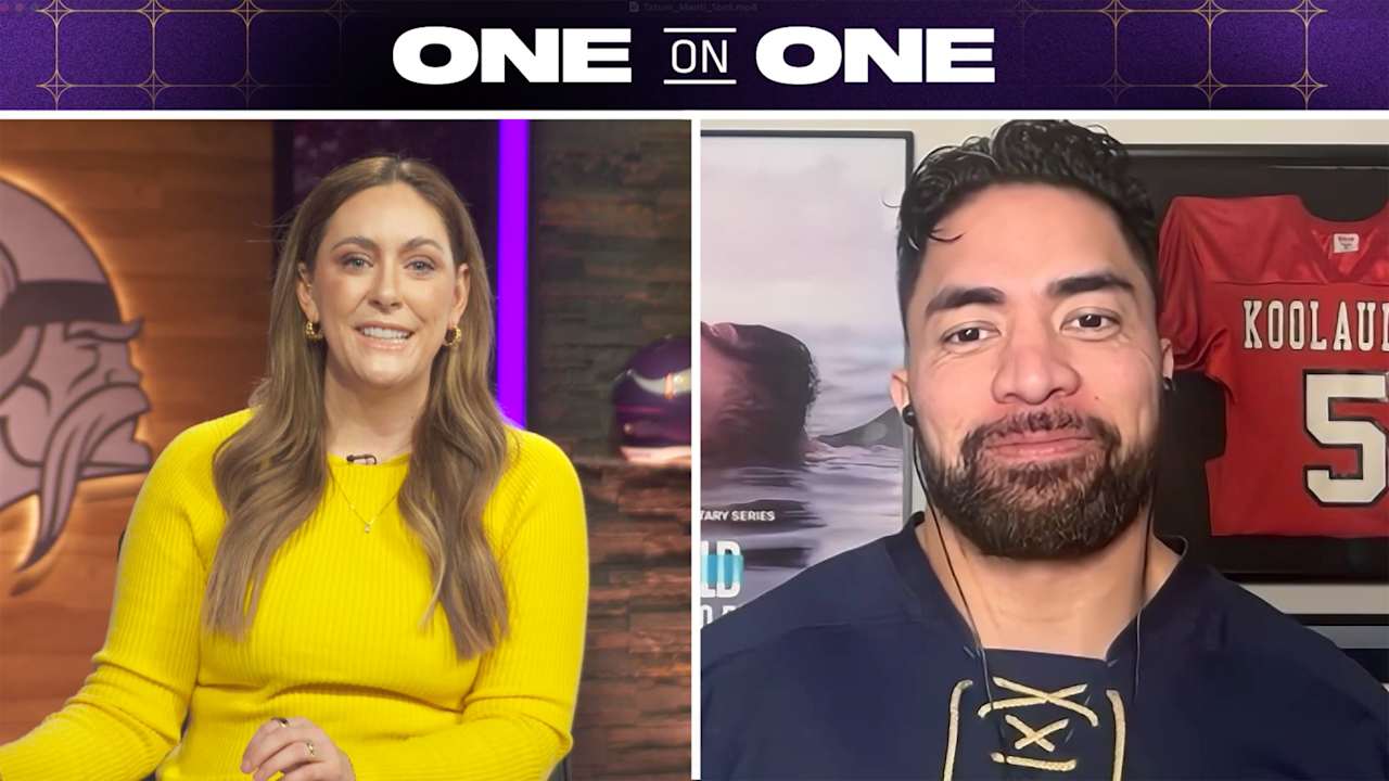 Manti Te'o on How Brian Flores Has Shaped Vikings Defense & Harrison ...