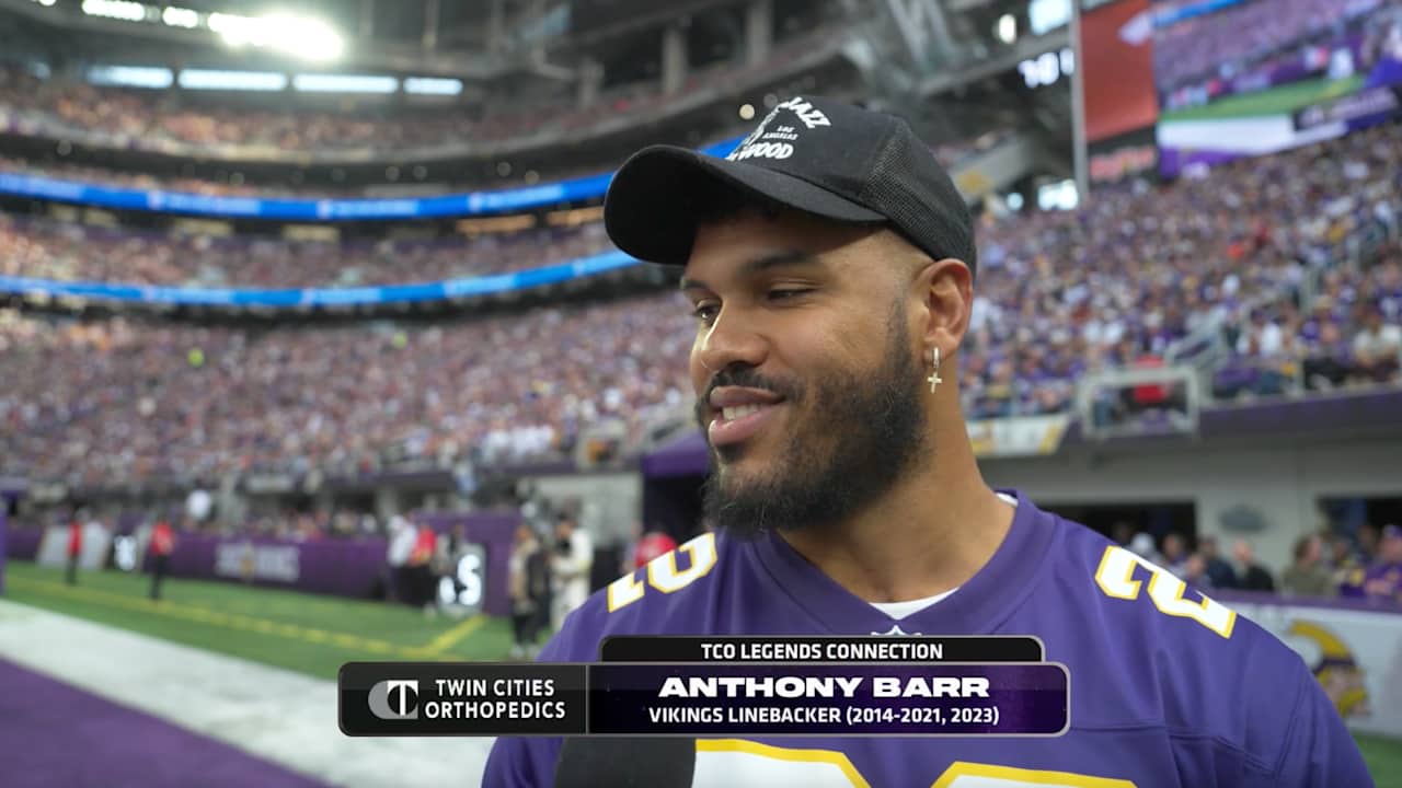 TCO Legends Connection: Anthony Barr | Vikings vs. Commanders