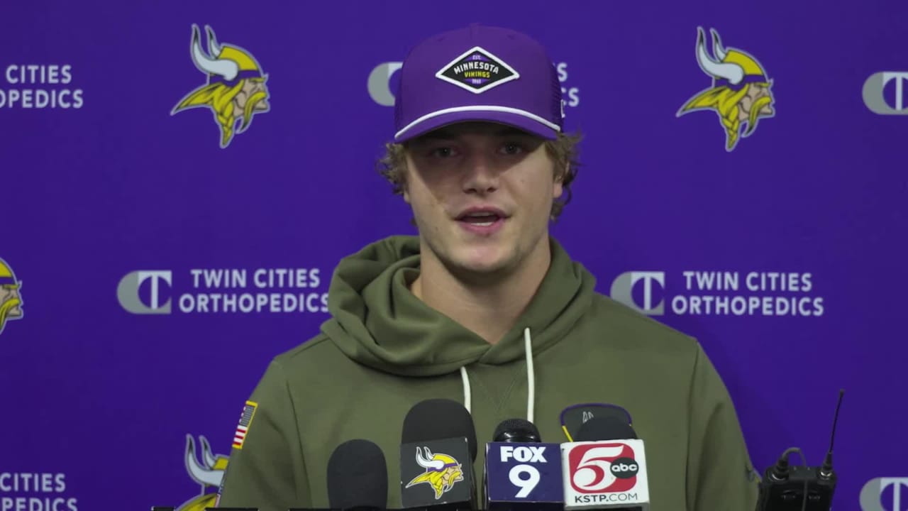 J.J. McCarthy Talks Focus on Improving, Offense's Communication ...