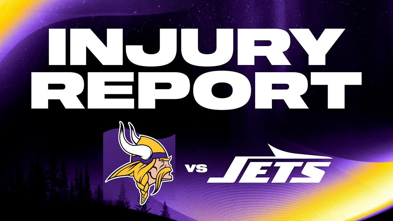 Final Vikings vs. Jets Week 5 Injury Report