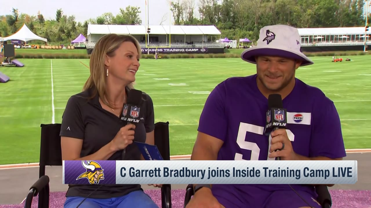 Garrett Bradbury Talks With Stacey Dales To Talk What's Best Most ...