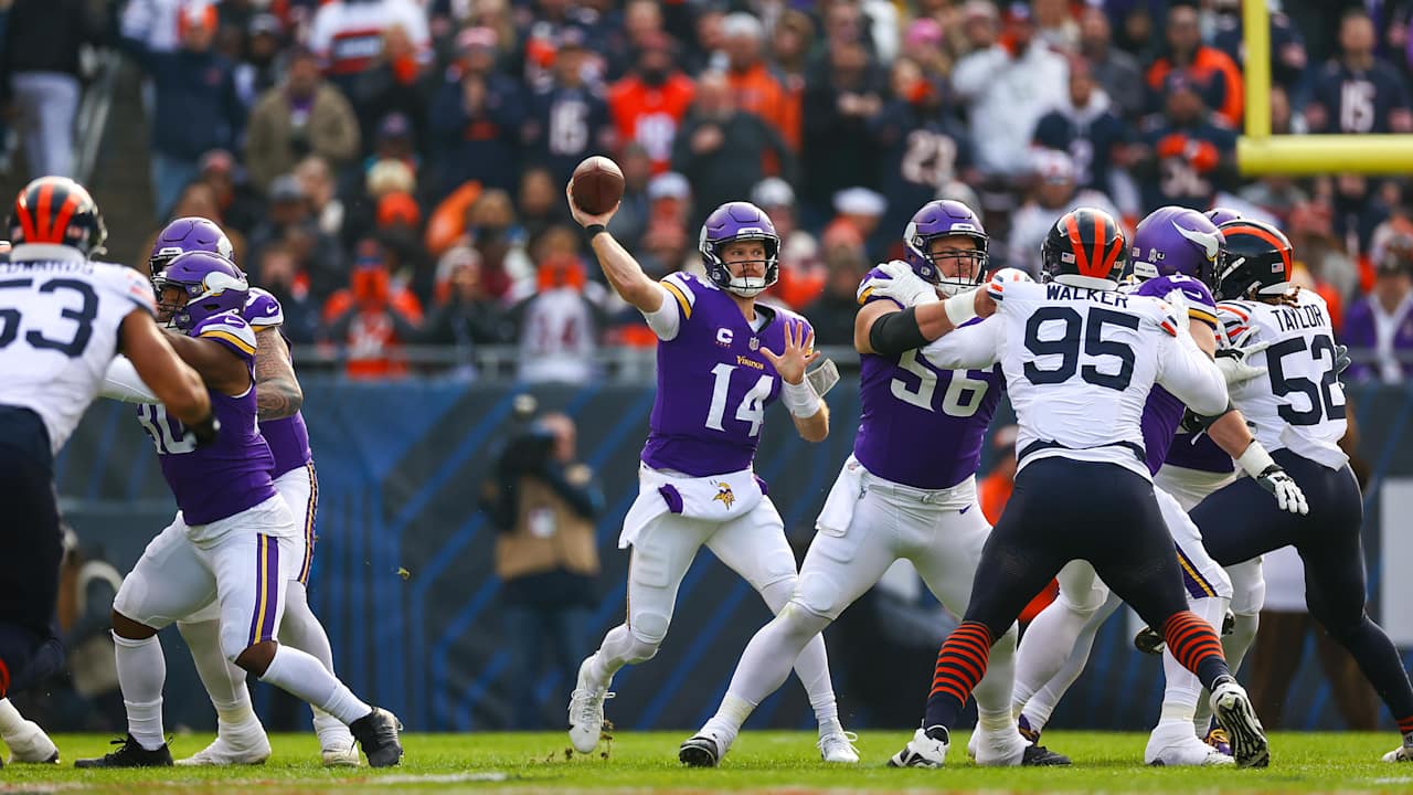 Vikings at Bears Game Observations: Sam Darnold Aces Overtime