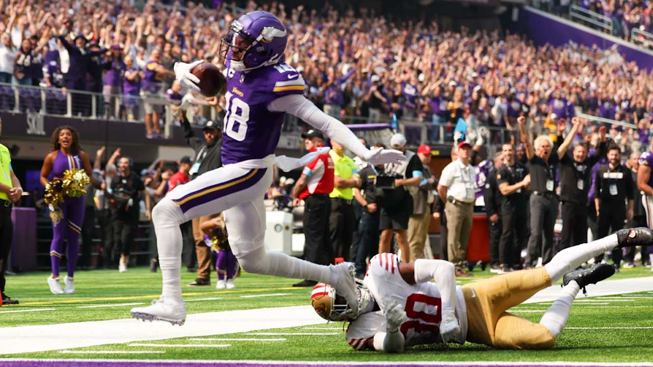 Must-See Play: Darnold Goes Deep To Jefferson For Insane 97-Yard Touchdown