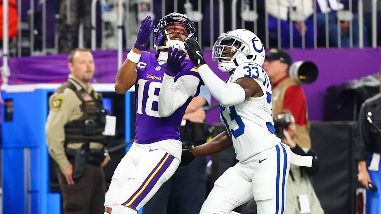 Every Justin Jefferson Catch From His Big Night Against Colts