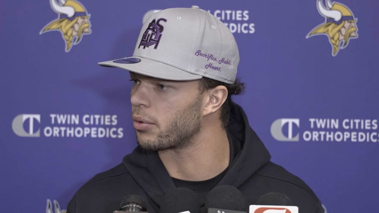 Jaren Hall Reacts To Being Named Team's Starting QB For Sunday's Game ...