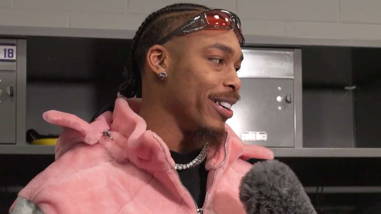 Justin Jefferson on Win Against Giants, Players Stepping Up, Finishing ...