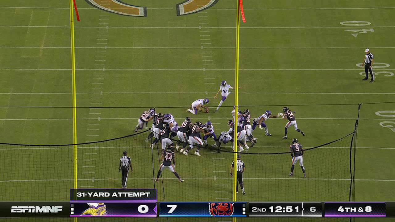 Will Reichard's 31-Yard Field Goal Gets Vikings On The Board