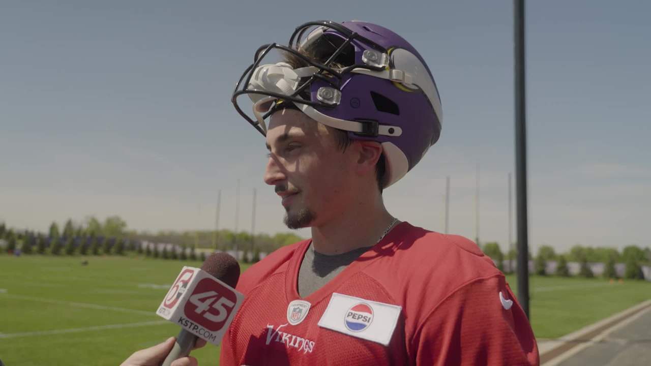 Max Brosmer On Joining Vikings As Undrafted Free Agent, Working With ...