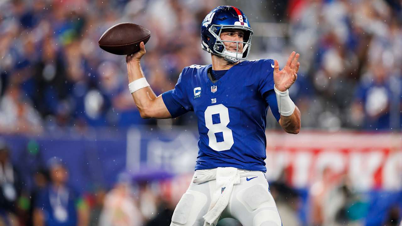 Quarterback Daniel Jones in Photos