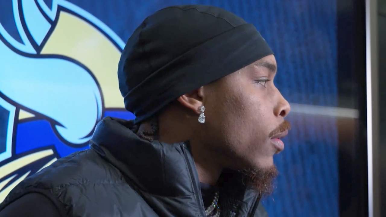 Justin Jefferson on Ending The Season With A Win, Going Over 1,000 ...