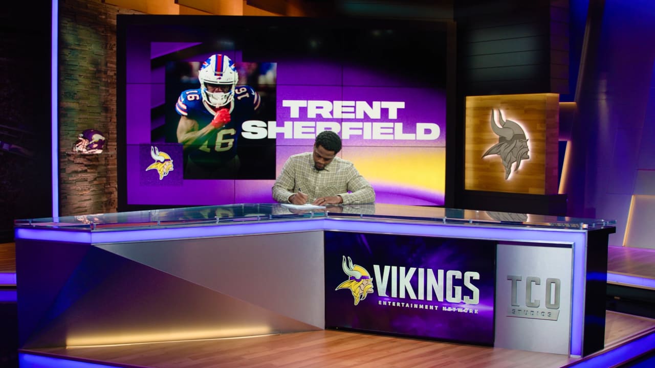Trent Sherfield Officially Becomes A Viking
