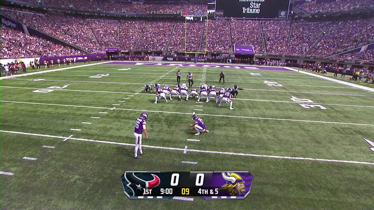 Will Reichard's 48-yard FG Opens The Scoring For Vikings