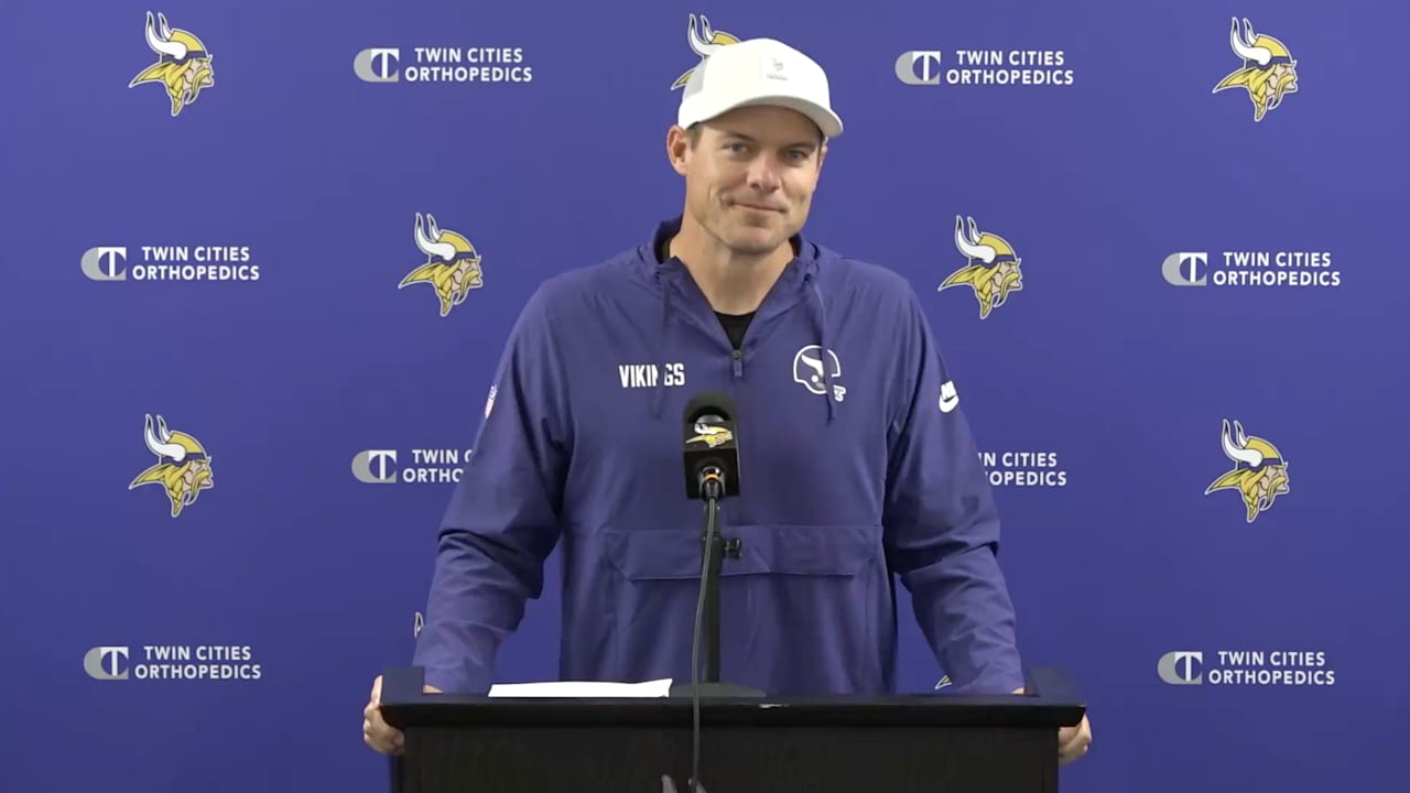 Kevin O'Connell on Injury Updates, J.J. McCarthy, Improving from Bears ...