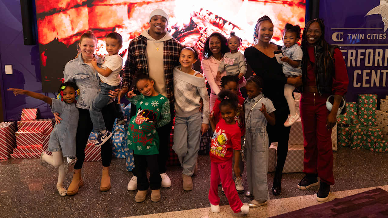 C.J. & Stephanie Ham Host Boys & Girls Clubs Family for Holiday Gifting