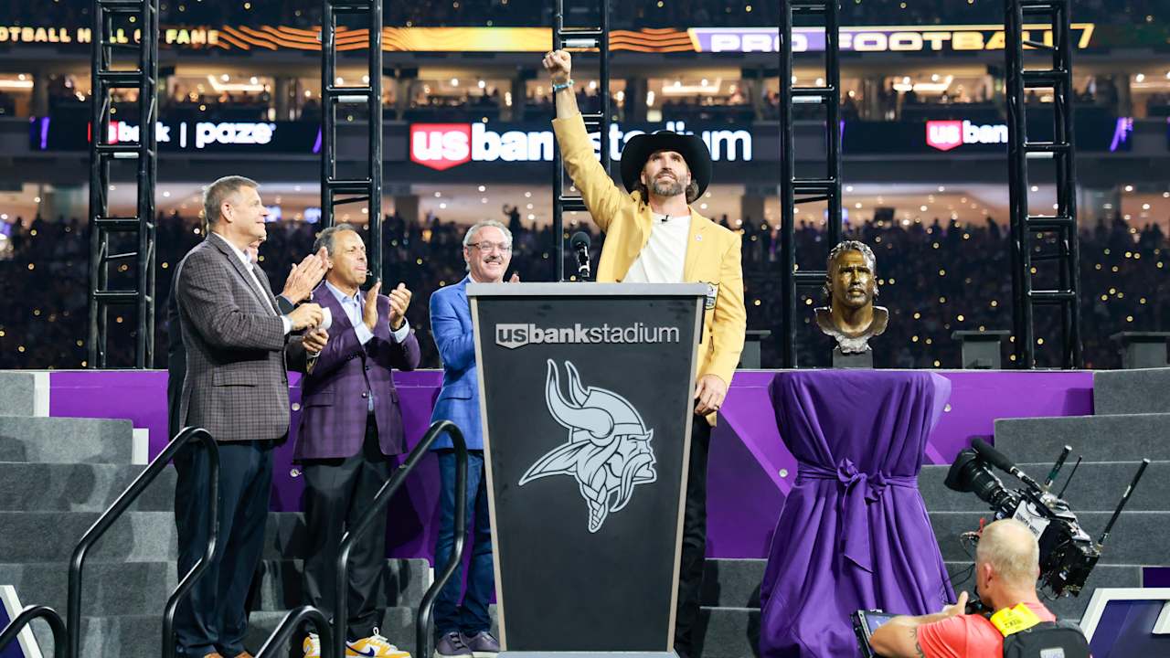Jared Allen's Pro Football Hall of Fame Ring Ceremony